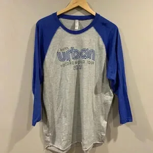 Shirts | Keith Urban 216 Urban World Tour Concert Shirt | Poshmark